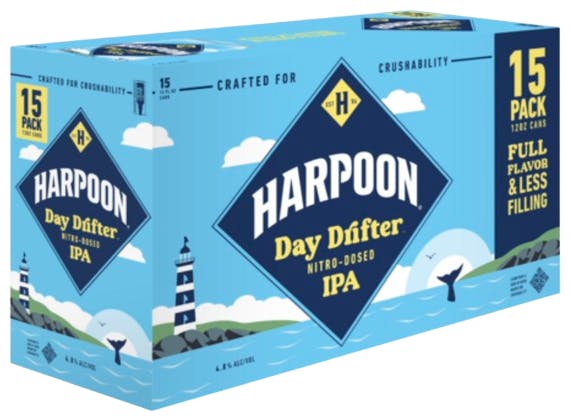 Harpoon Brewery Day Drifter IPA 15 pack 12 oz. Can - Yankee Spirits
