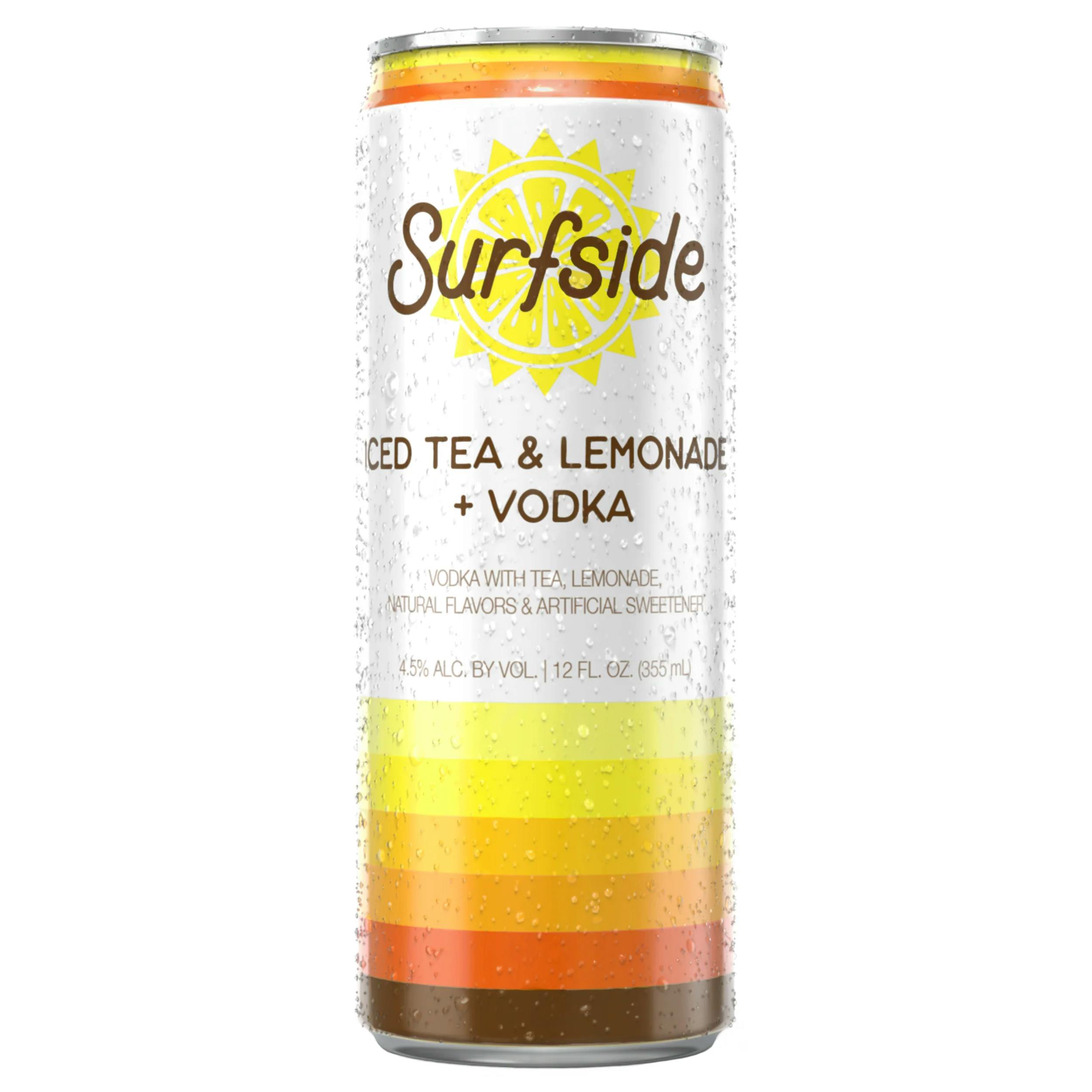 Surfside Cocktails Iced Tea & Lemonade + Vodka 700ml Can - Allendale ...