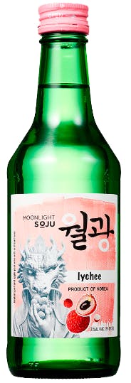Moonlight Soju Lychee Soju 375ml - The Wine Guy