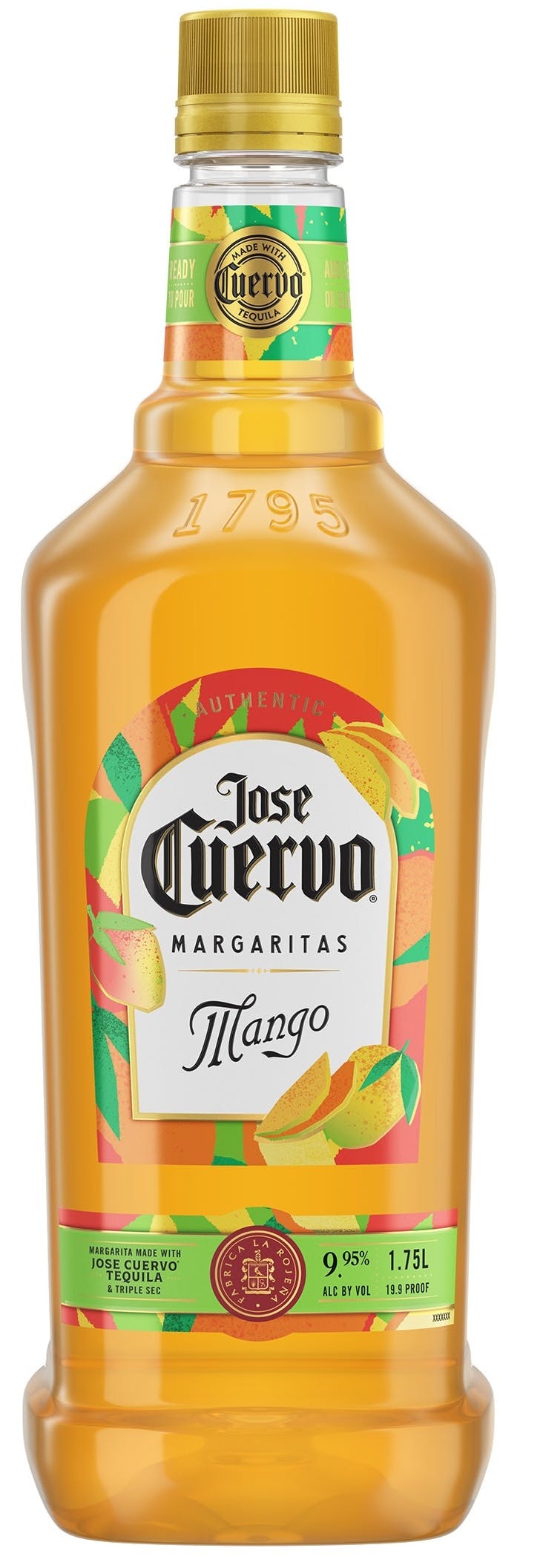 Jose Cuervo Authentic Cuervo Mango Margarita 1.75L - Kelly's Liquor