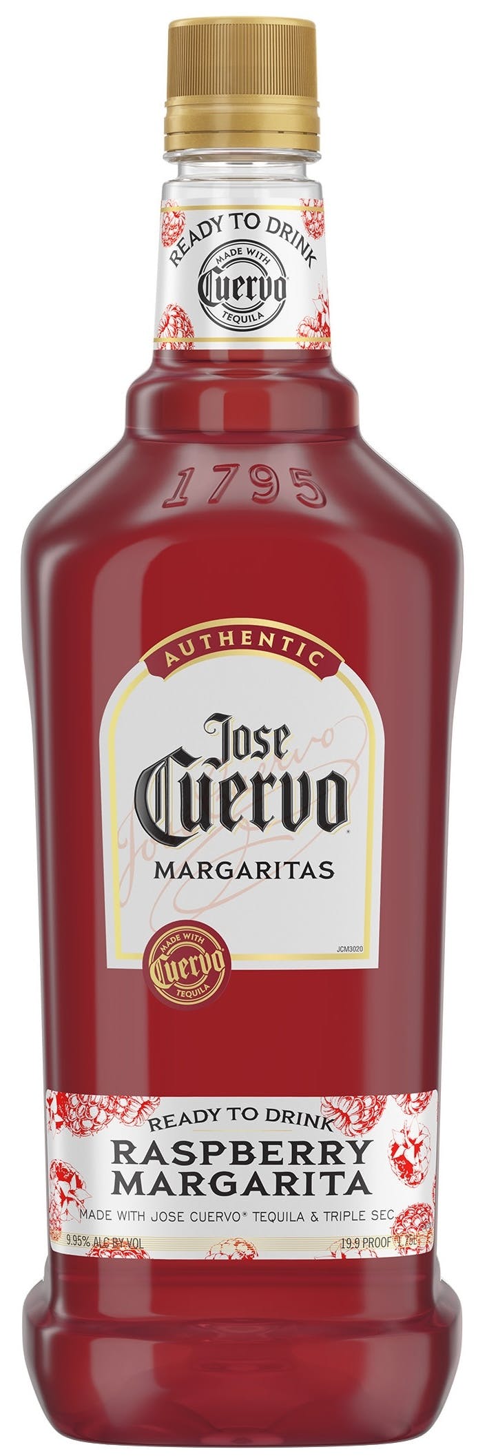 Jose Cuervo Authentic Cuervo Raspberry Margarita 1.75L - Argonaut Wine ...