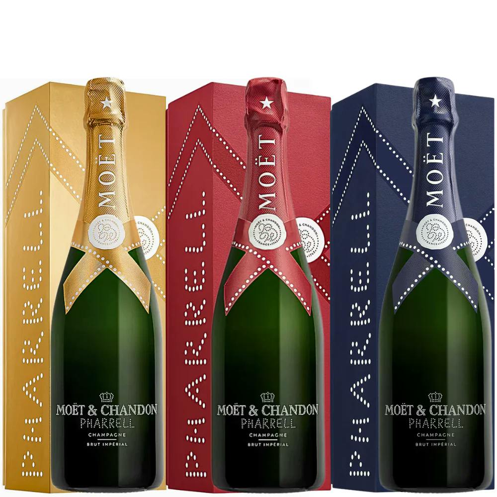 MOET IMPERAL BRUT PHARRELL GIFT BOX 750 750ml - Cheers Wines and Spirits