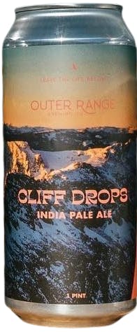 Outer Range Brewing Cliff Drops IPA 4 pack 16 oz. Can - Yankee Spirits
