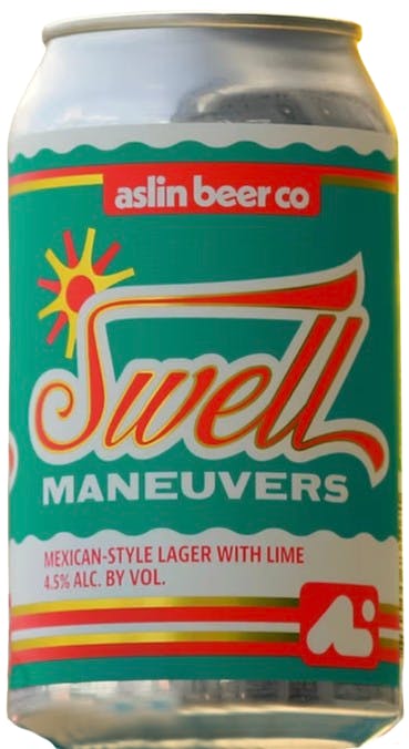 Aslin Beer Company Swell Maneuvers Mexican Lager 6 pack 12 oz. Can ...