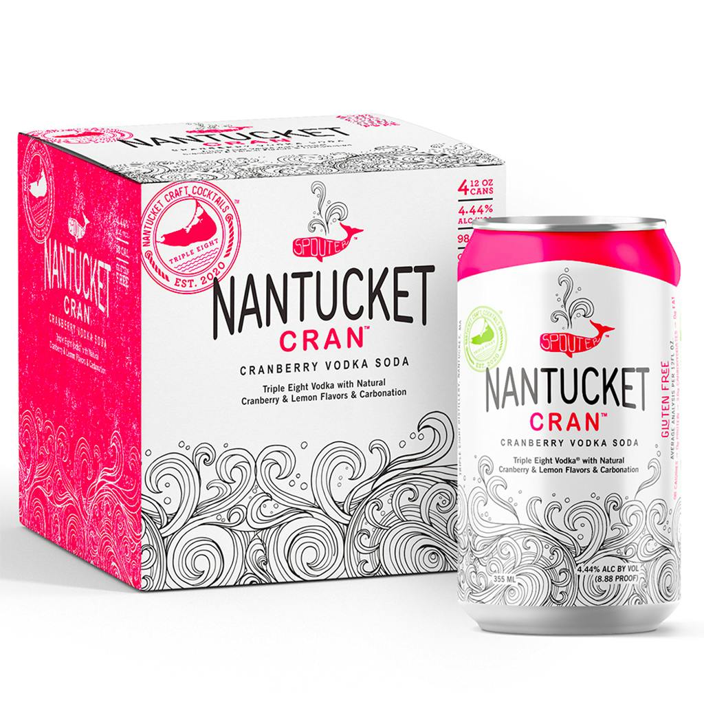 Nantucket Vodka Soda Cranberry 4 pack 12 oz. Can - Yankee Spirits