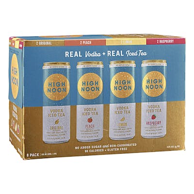 High Noon Spirits Vodka Iced Tea Variety 8 Pack 12oz Can 8 pack 12 oz ...