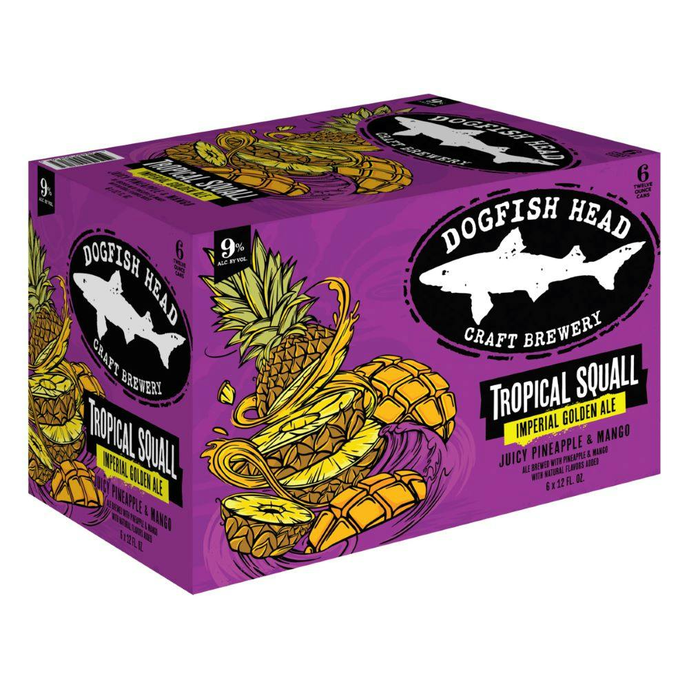 Dogfish Head Tropical Squall 6 pack 12 oz. Can - Yankee Spirits