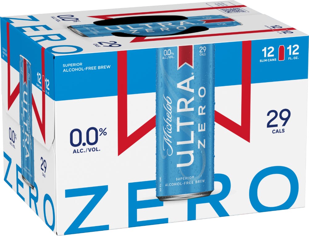Michelob Ultra Zero 12 pack 12 oz. Can - Yankee Spirits