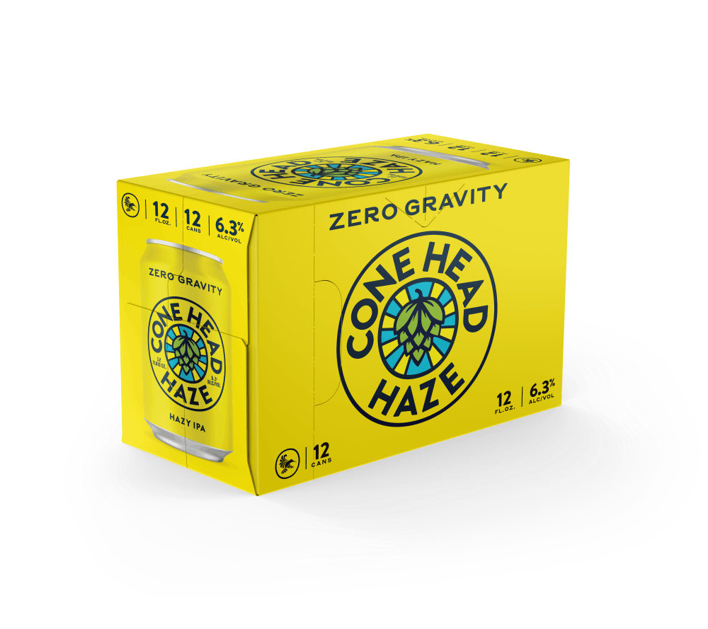 Zero Gravity Craft Brewery Conehead Haze 12 pack 12 oz. Can - Yankee Spirits