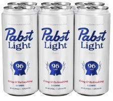 Pabst Brewing Company Pabst Light 6 pack 16 oz. Can - Yankee Spirits