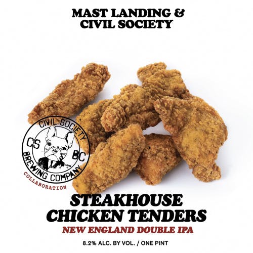 Mast Landing Brewing Steakhouse Chicken Tenders 4 pack 16 oz. Can ...