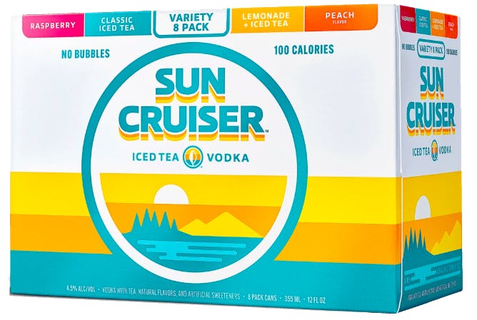 Sun Cruiser Lemonade Variety Pack 8 pack 12 oz. Can - Argonaut Wine ...