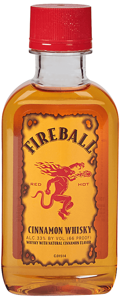 Fireball Cinnamon Whiskey 100ml - Yankee Spirits