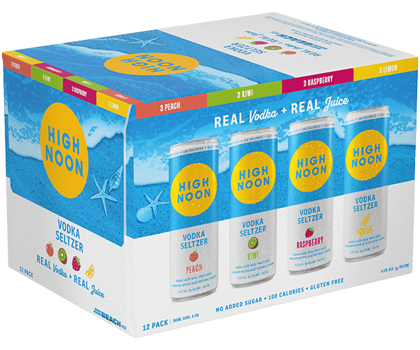 High Noon Spirits Beach Variety Pack 12 pack 12 oz. Can - Cheers Wines ...