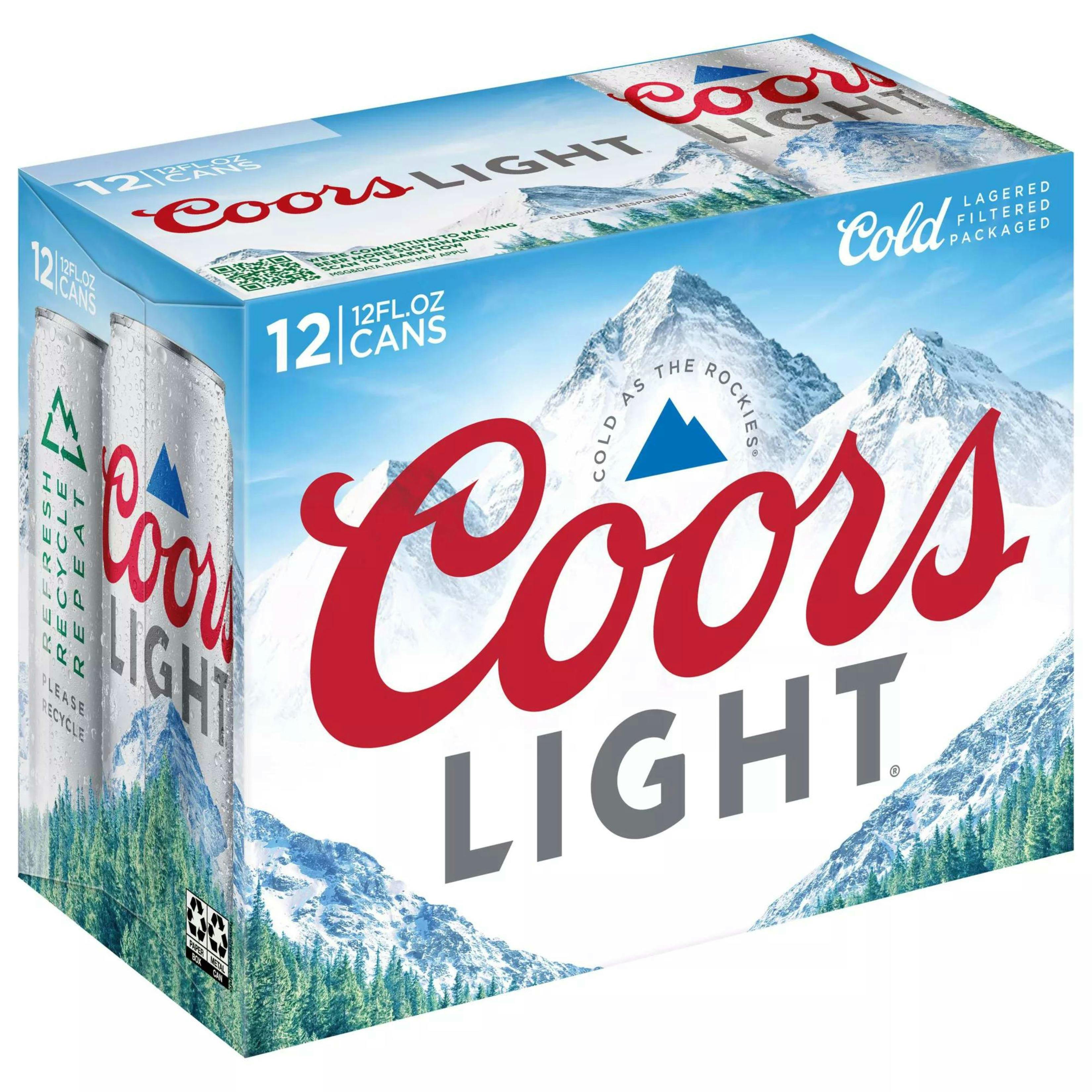 Coors Light 12 pack 12 oz. Can - Micky Finn's