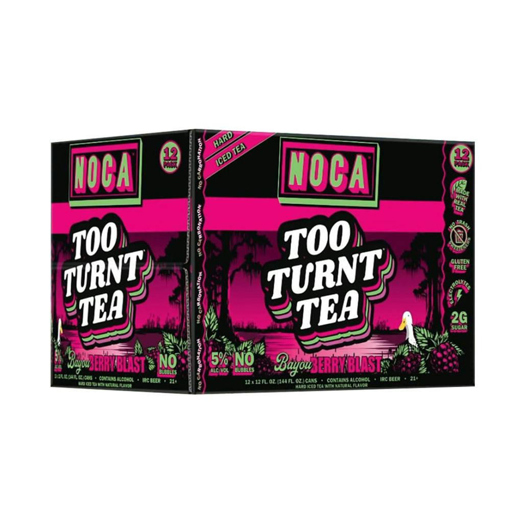 NOCA Too Turnt Tea Bayou Berry Blast 12 pack 12 oz. Can - Yankee Spirits