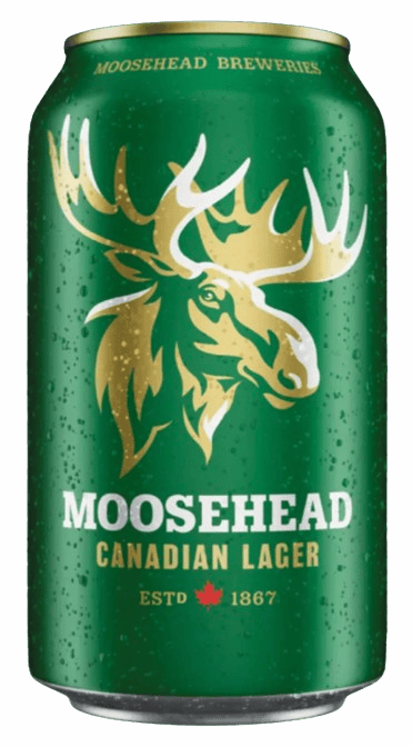 Moosehead Lager 12 pack 12 oz. Can - Yankee Spirits