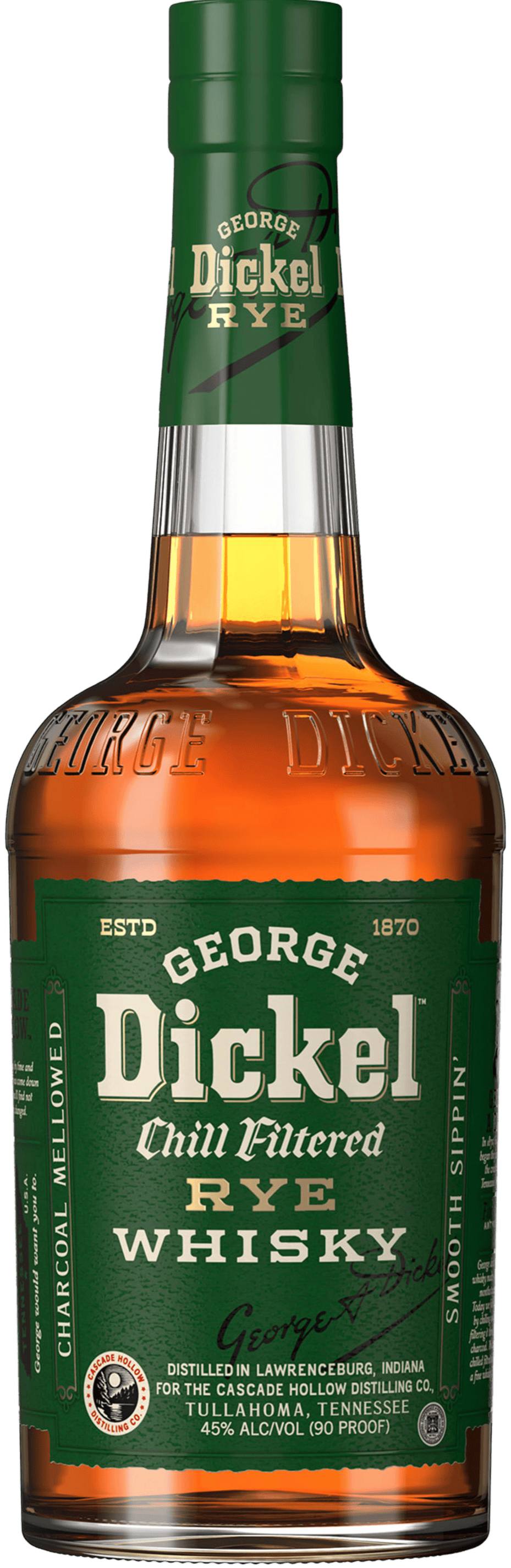 George Dickel Rye Whisky 750ml - Vine Republic