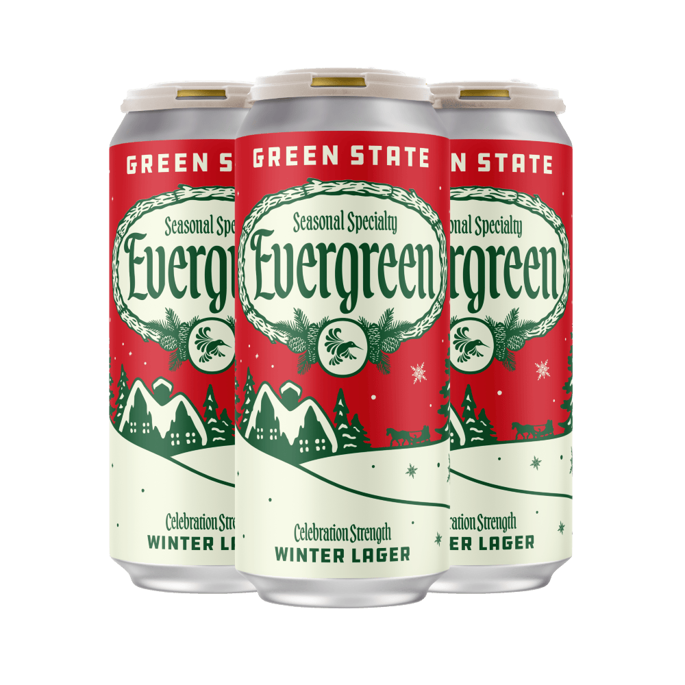 Zero Gravity Craft Brewery Evergreen 4 pack 16 oz. Can - Yankee Spirits