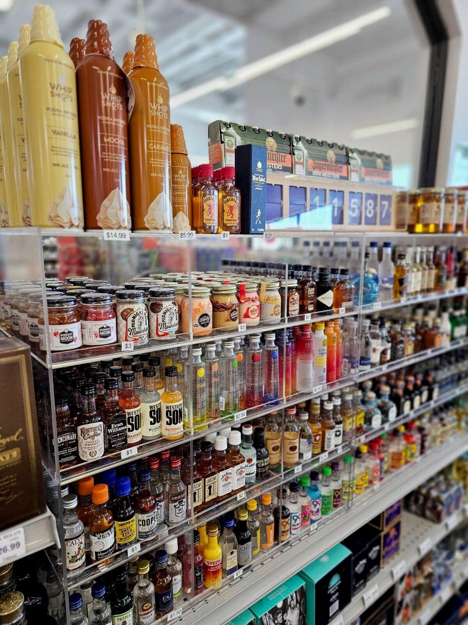 The Biggest Mini Collection In The Area - Micky Finn's Liquor And ...